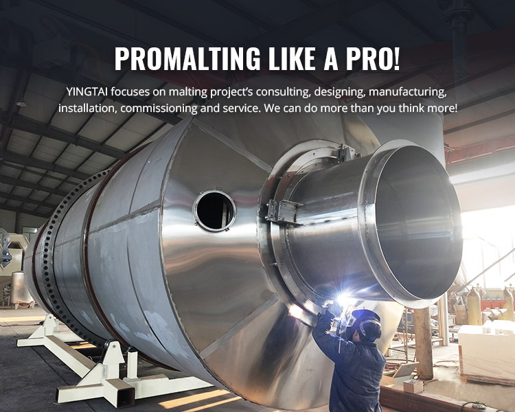 Micro Malting|Tank Malting|Drum Malting – Laizhou Yingtai Machinery Co ...